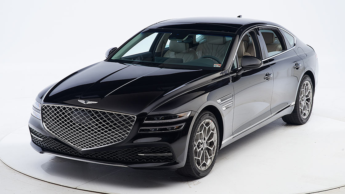 제네시스 G80, 美 IIHS 최고 등급 획득으로 안전성 입증