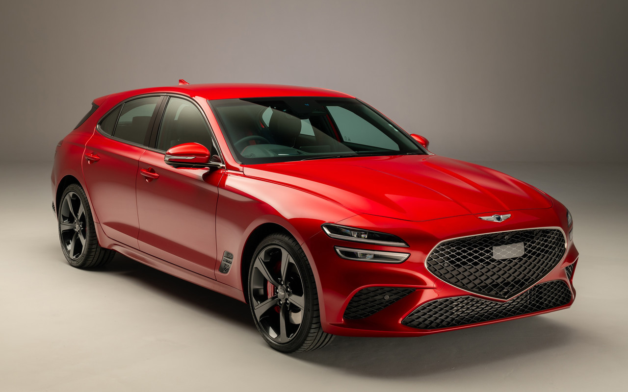 제네시스 G70 슈팅 브레이크 실차 공개, 올 하반기 유럽 출시