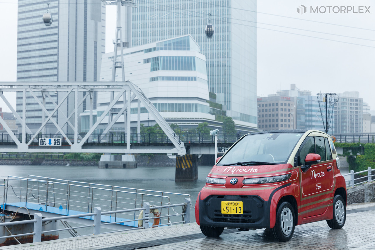 토요타 초소형 전기차 ‘C+ pod’, 대여사업 시작
