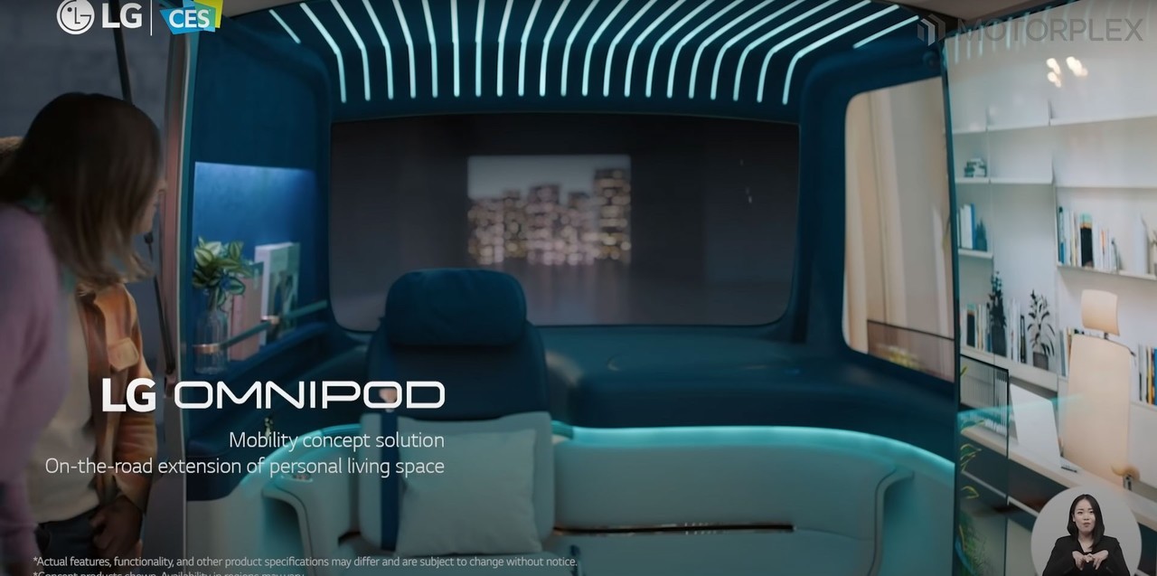 LG, CES 2022서 옴니팟 콘셉트카 공개 ‘집이야? 자동차야?’