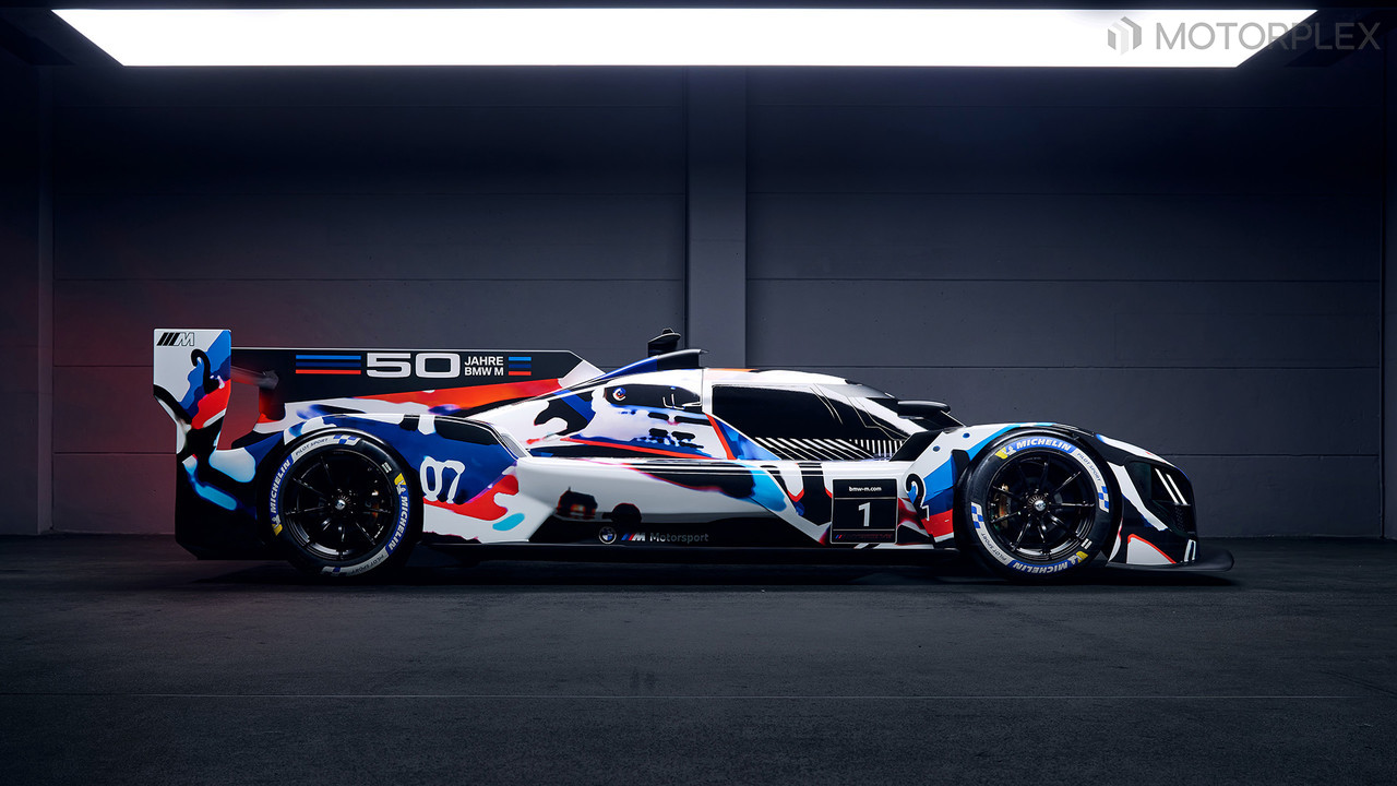 BMW, LMDh 출전할 M 하이브리드 V8 레이스카 프로토타입 공개