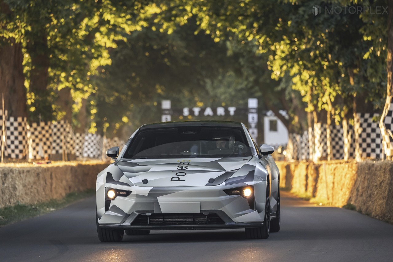 폴스타5 4도어 GT, 영국 굿우드서 공개 '브랜드 최초 800V 채택'