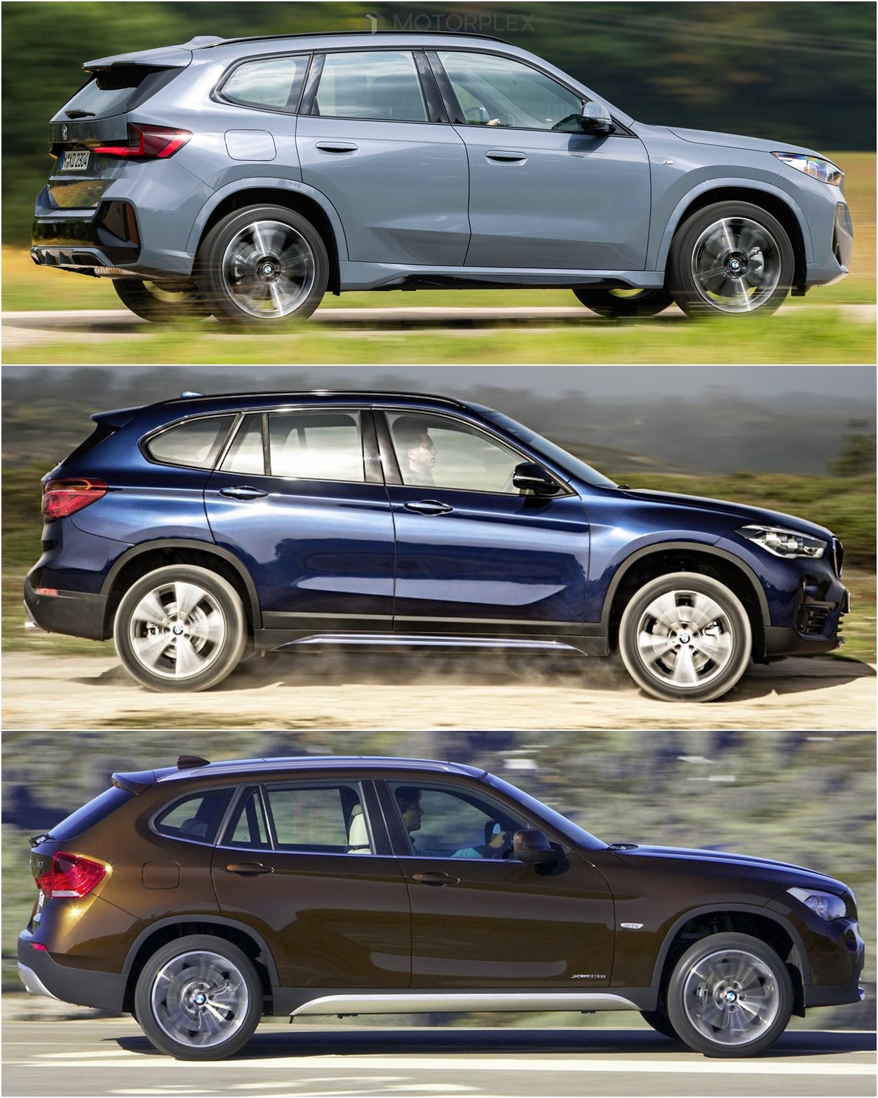 BMW 대표 콤팩트 크로스오버의 X1, 3세대 걸친 변화
