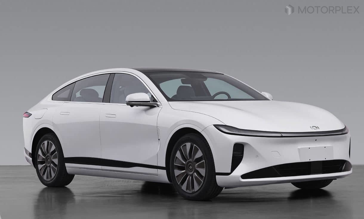 中 치위안, 첫 전기 세단 'A07' 공개...'모델 3와 판박이'