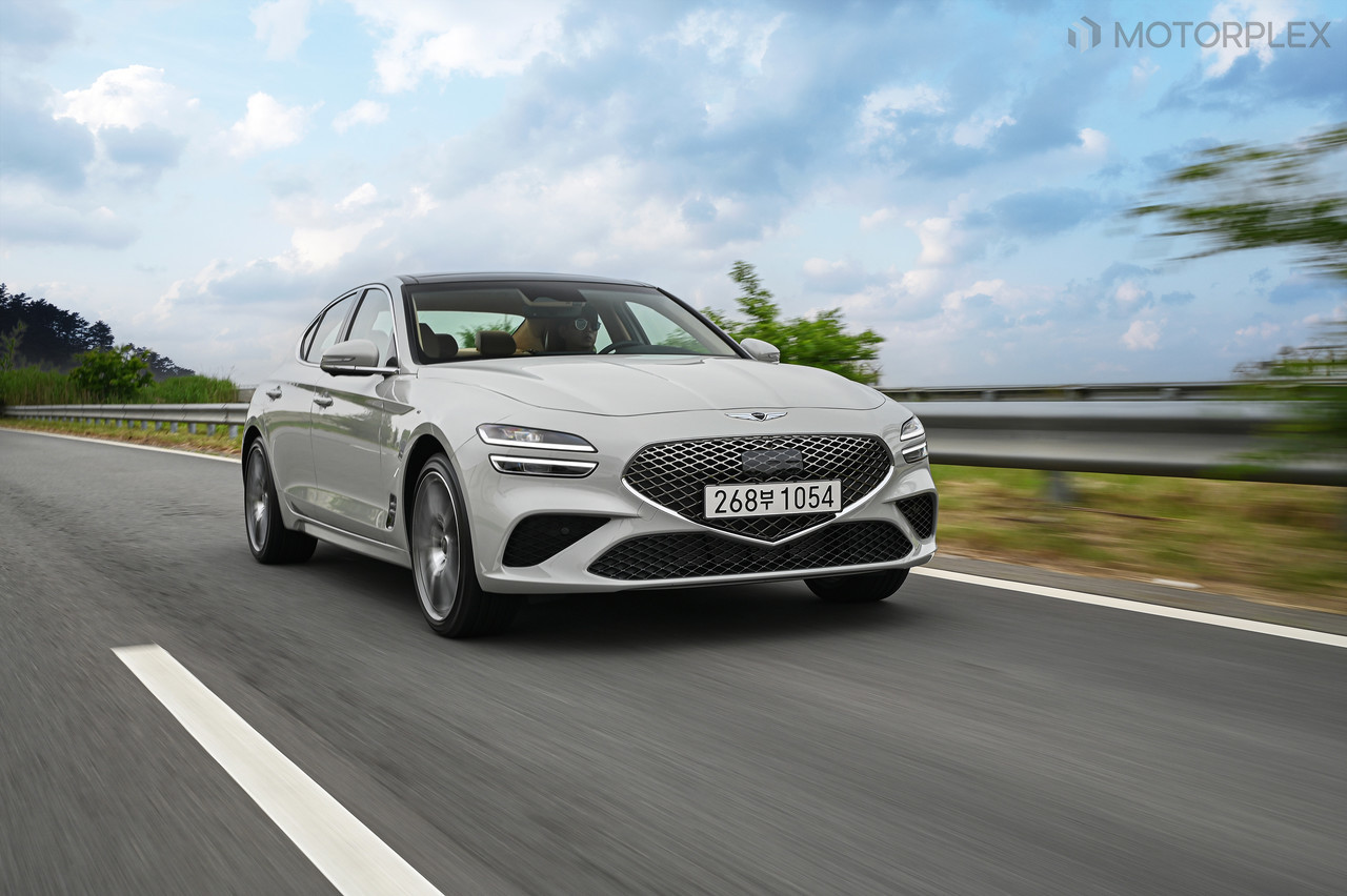 [모플시승] 제네시스 2023 G70, '2.5L 엔진으로 달려보니'