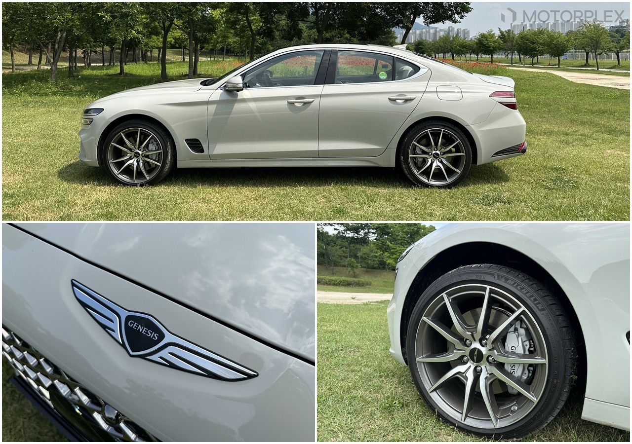 [모플시승] 제네시스 2023 G70, '2.5L 엔진으로 달려보니'