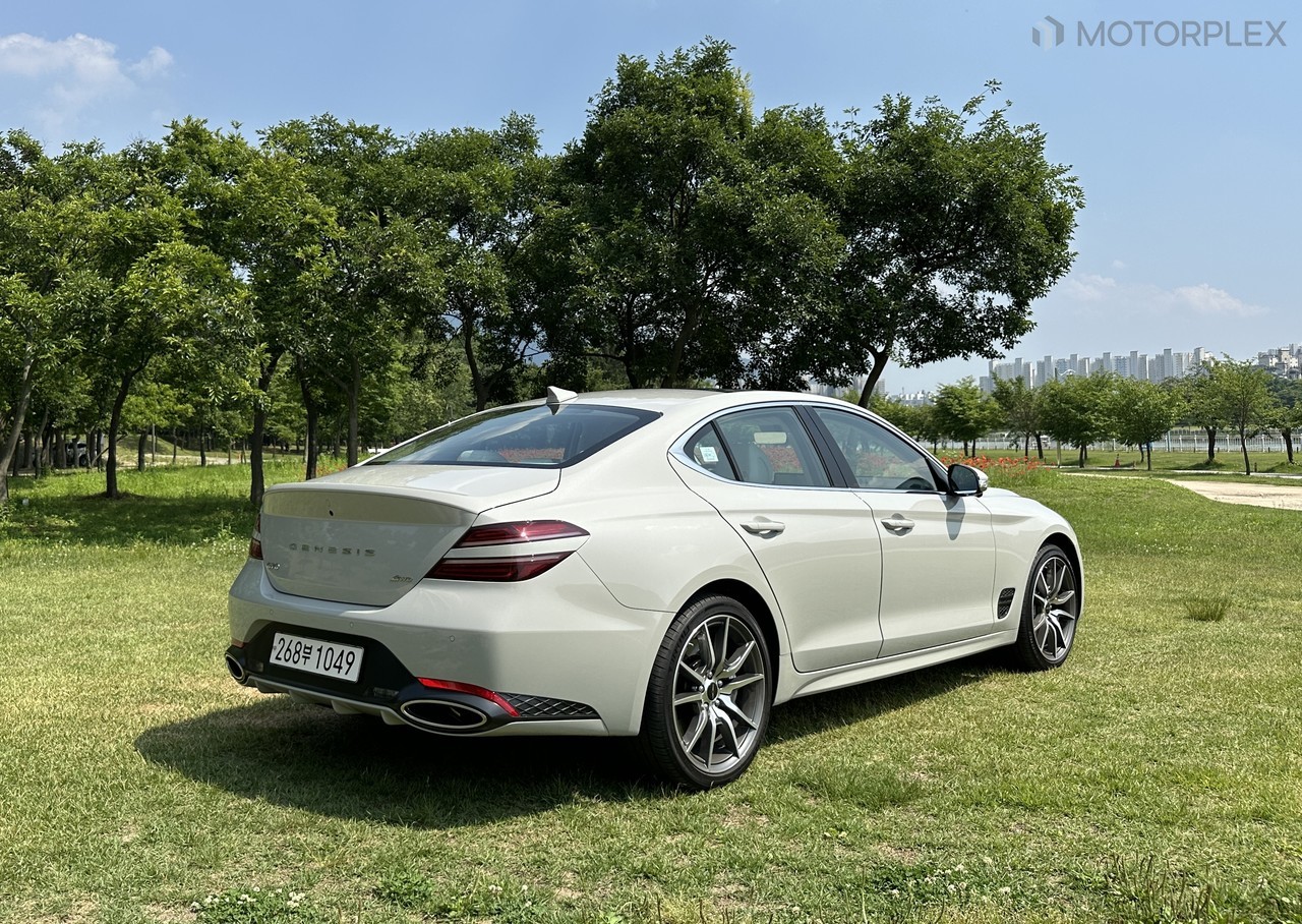 [모플시승] 제네시스 2023 G70, '2.5L 엔진으로 달려보니'