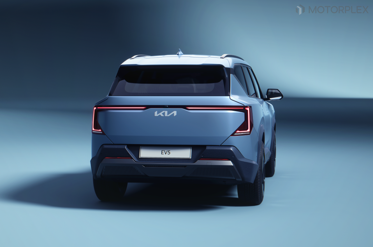 기아 EV5 디자인 공개, 완전한 패밀리룩 갖췄다