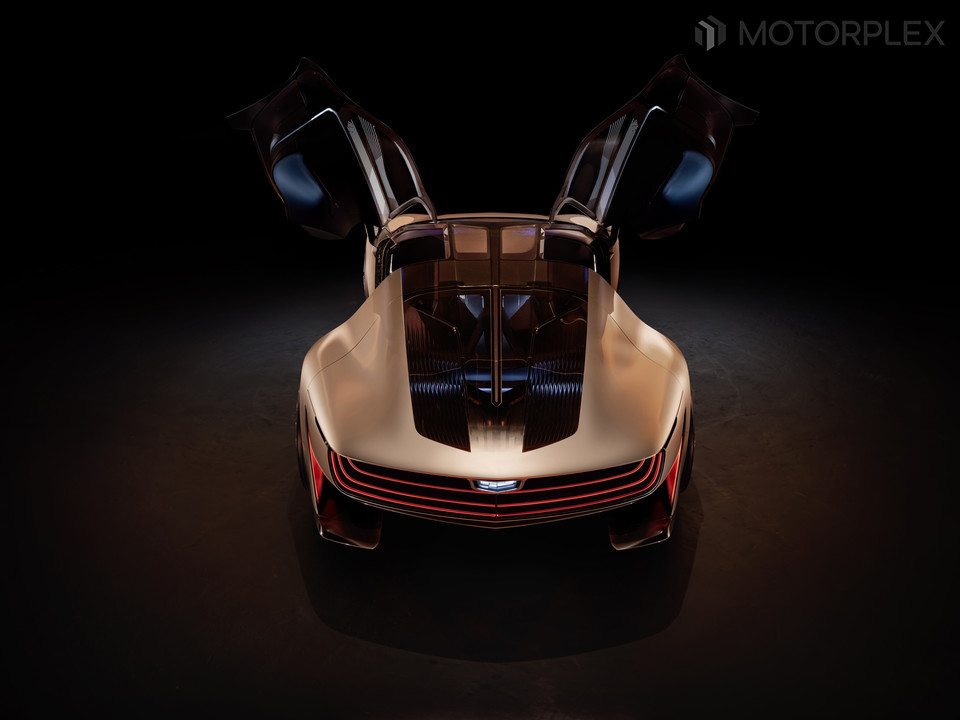 캐딜락 벨로시티 콘셉트 공개, 미래 순수 전기 럭셔리