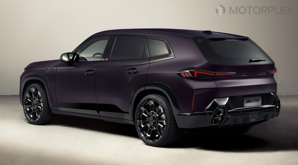 BMW XM kith 콘셉트 특별 전시, '힙쟁이를 위한 보라색 슈퍼 SUV'