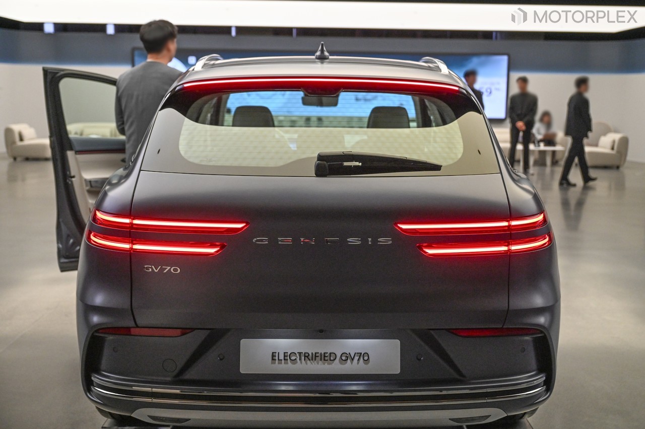 제네시스 GV70 전동화 부분변경 출시, '7530만원, 423km주행'