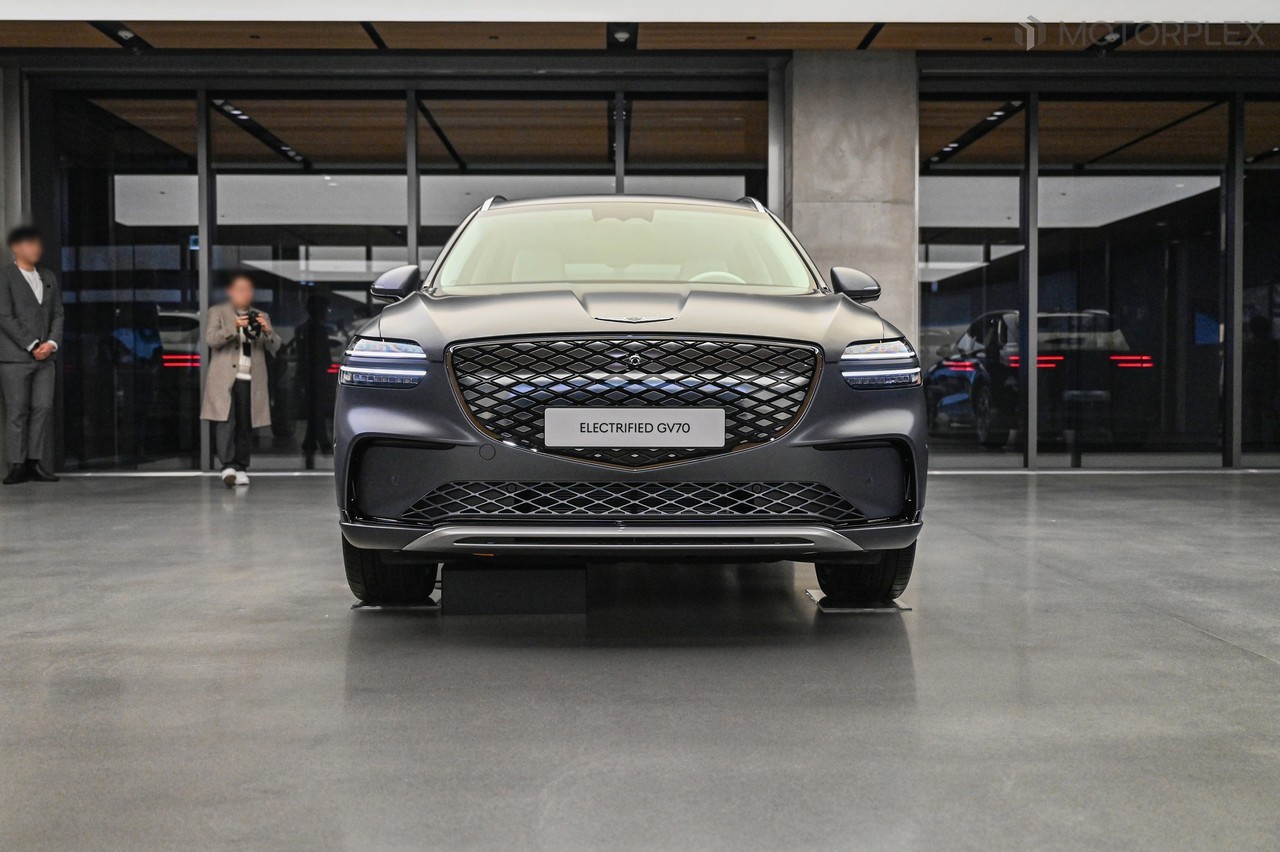 제네시스 GV70 전동화 부분변경 출시, '7530만원, 423km주행'