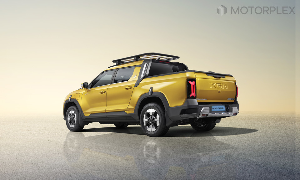 KGM 무쏘 EV 가격 공개, '실구매가 3천만원대'