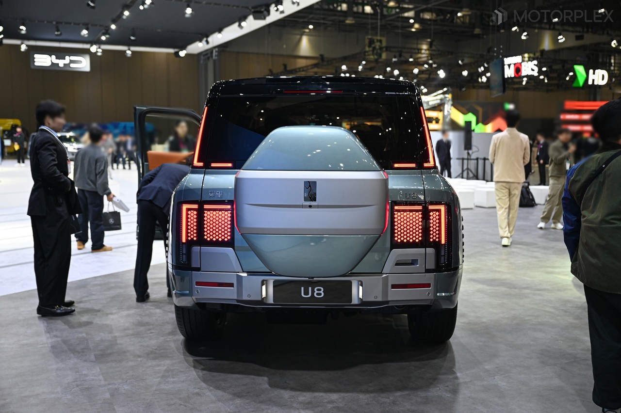 [25서울모빌리티쇼] 양왕 U8 & U9 전시, '고급감 듬뿍 담은 디자인'
